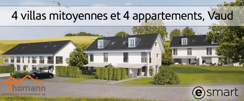 4 villas mitoyennes et un immeuble de 4 appartements – Chevressy/Pomy ...