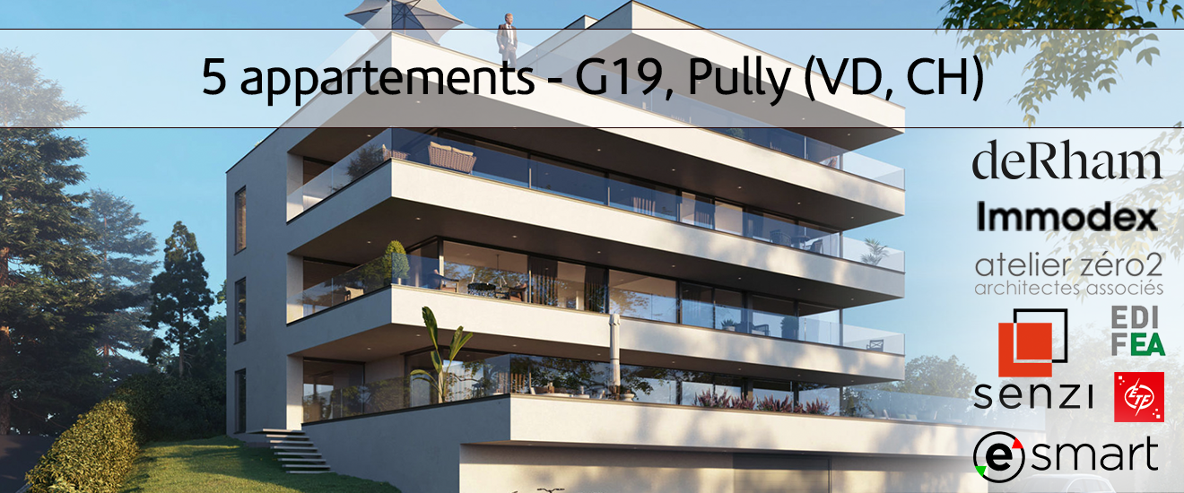 5 Wohnungen – G19, Pully (VD, CH) - eSMART Technologies