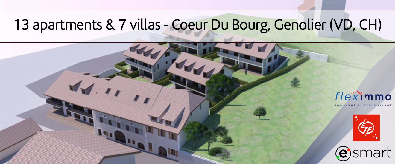13 appartements & 7 villas - Coeur Du Bourg, Genolier (VD, CH) - eSMART ...