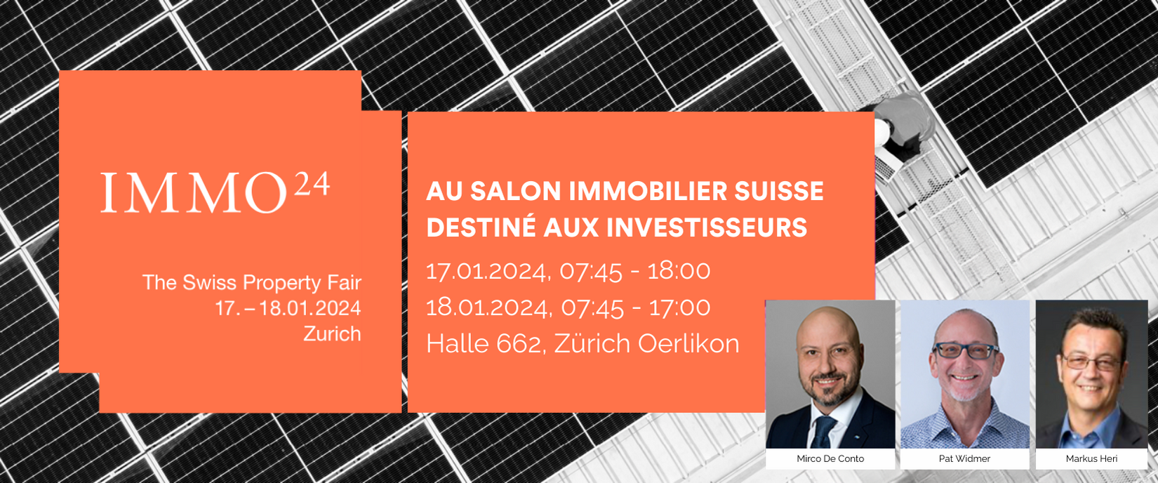 Venez nous rendre visite au salon IMMO24 le mercredi 17 et le jeudi 18 ...